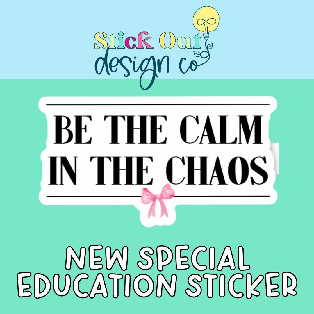 Special Ed Sticker Laptop Sticker Teacher Sticker Special Education ...