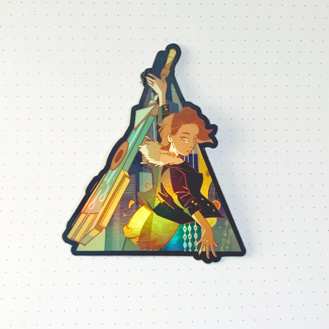Transistor Holographic Sticker - Etsy