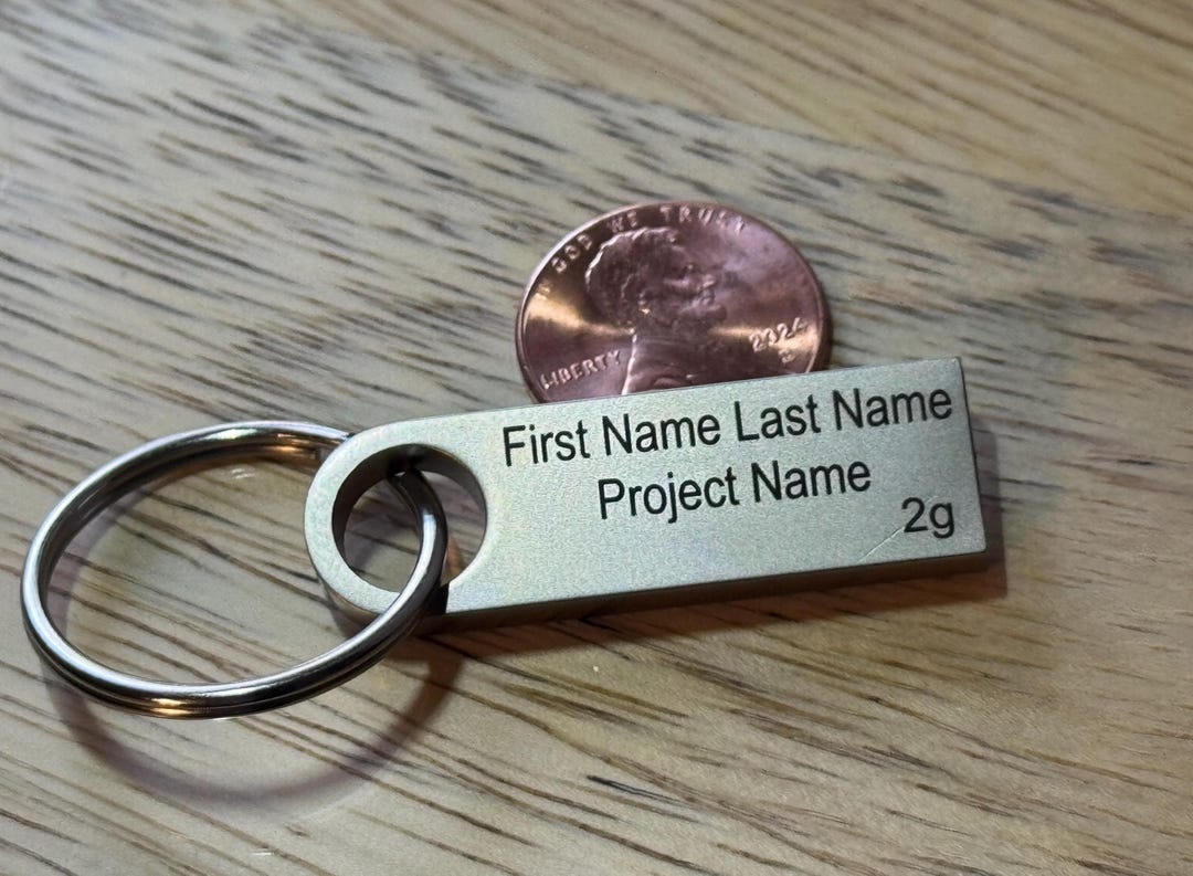 Custom Small USB Flash Drive, Keychain, Student, Project, Wedding, and ...