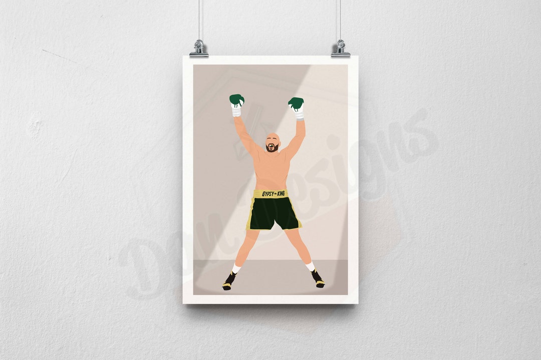 Tyson Fury Poster Boxing Poster Boxing Print / Fan Art / - Etsy UK