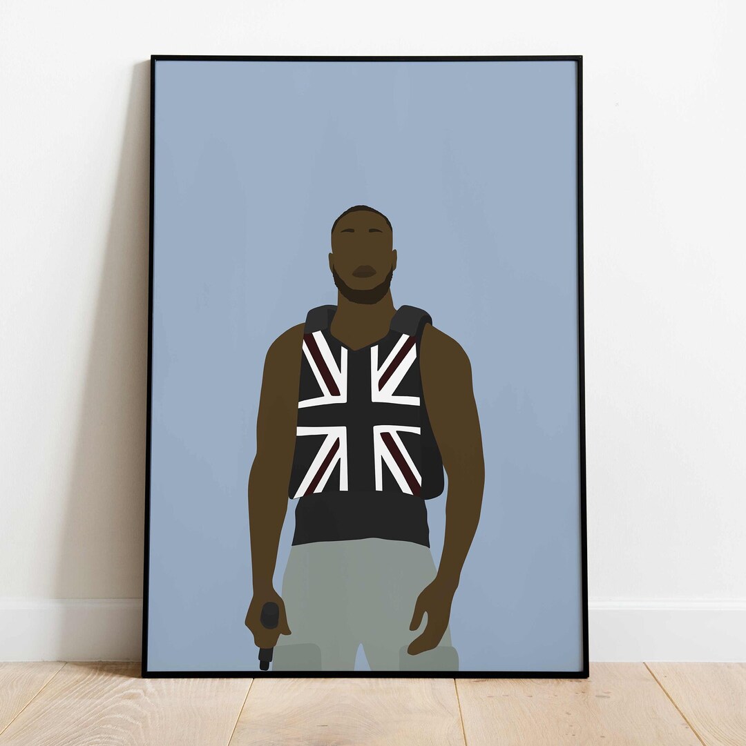 Stormzy Poster - Grime Drill Rap Music A4, A3, Physical Poster Design ...