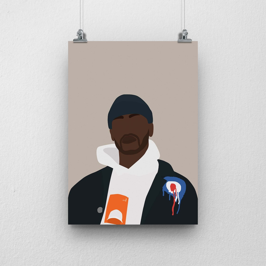 Skepta Poster - Grime Drill Rap Music A4, A3, Physical Poster Design ...