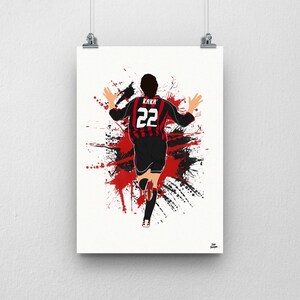 Kaka Poster - AC Milan Football Poster Designs!! - Etsy