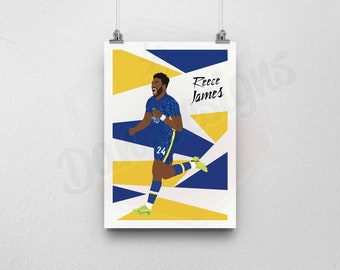 Reece James Poster | Etsy