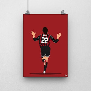 Kaka Poster - AC Milan Football Poster Designs!! - Etsy