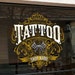 Tattoo Studio Storefront Decal, Tattoo Shop Custom Decal, Window ...
