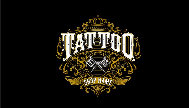 Tattoo Studio Storefront Decal Tattoo Shop Custom Decal - Etsy