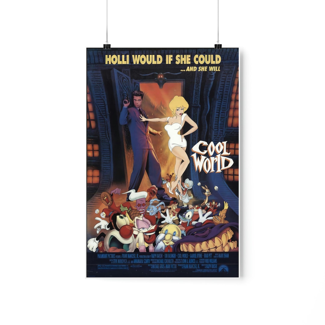 Cool World 1992 Movie Poster Premium Matte Vertical - Etsy