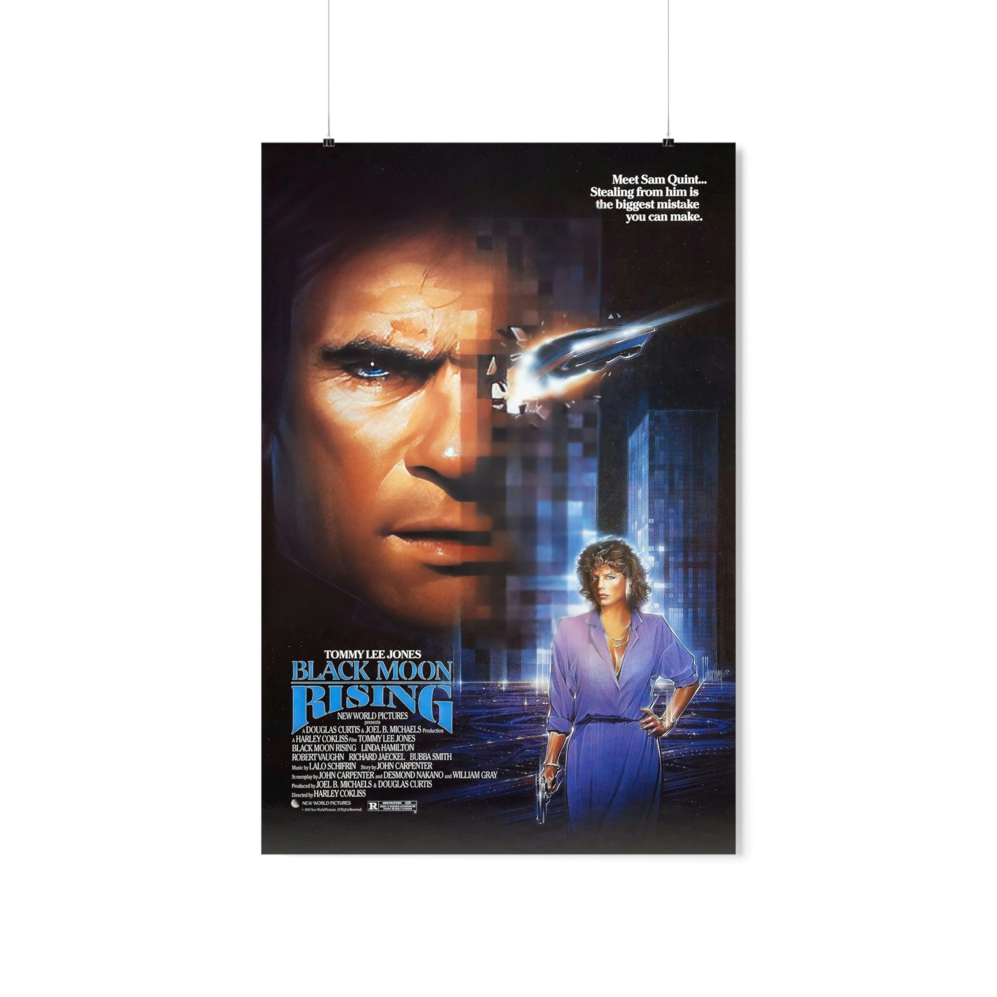Black Moon Rising 1986 Movie Poster Premium Matte Vertical - Etsy