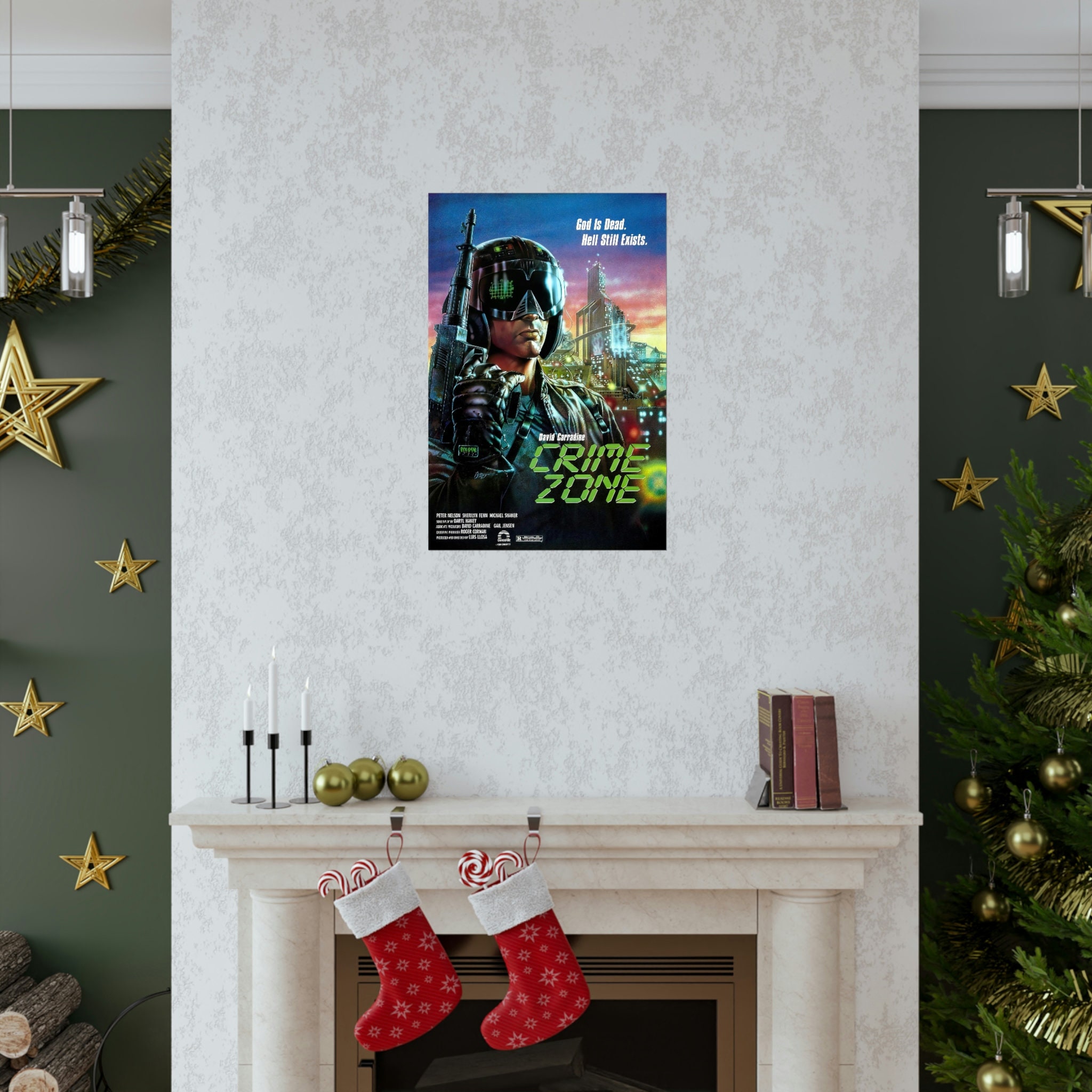 Crime Zone 1988 Movie Poster Premium Matte Vertical - Etsy