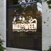 Halloween Pumpkins Window Decal, Happy Halloween Shop Window Sticker ...