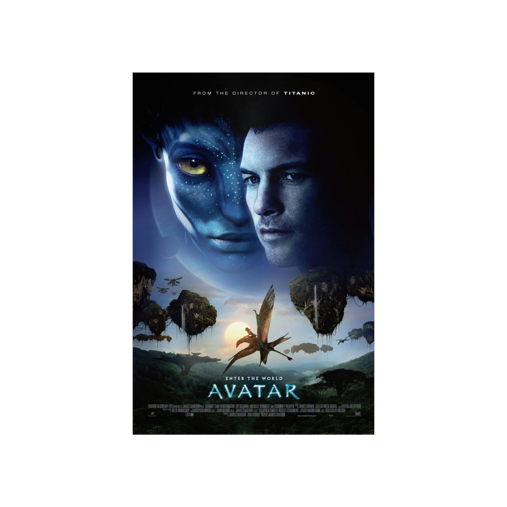 Avatar 2009 Movie Poster Premium Matte Vertical Posters - Etsy
