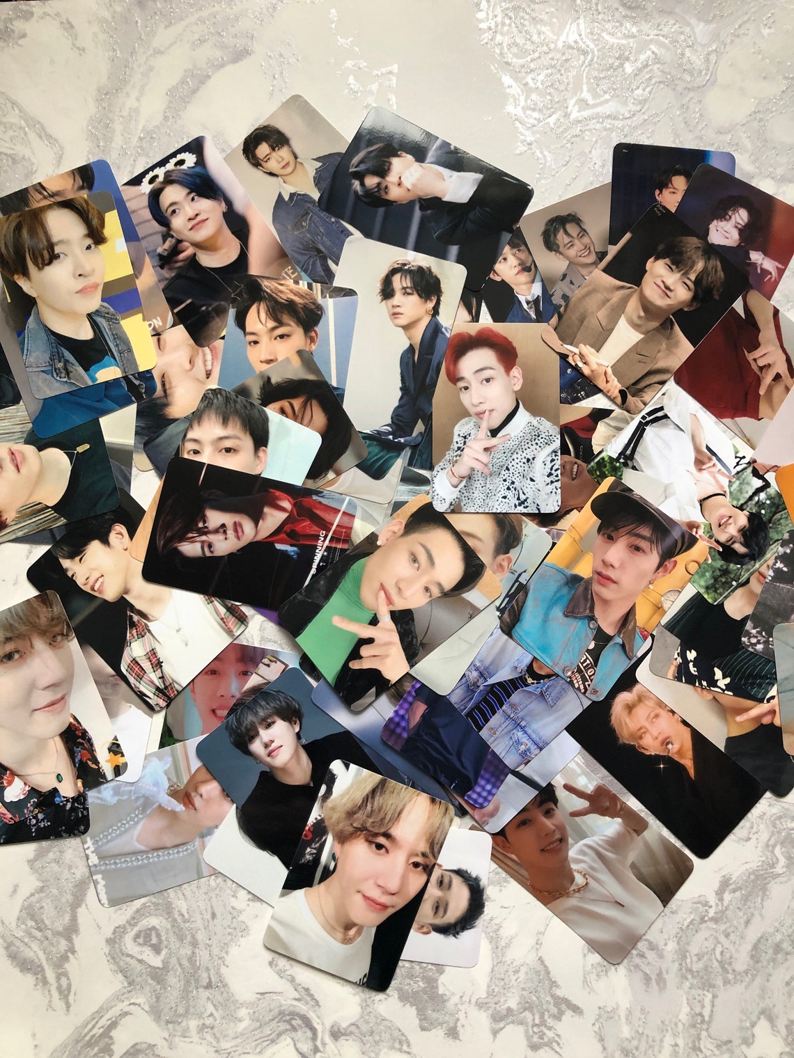 GOT7 Photocards Kpop Boyband Sets Group and Solo Pack of 10 | Etsy