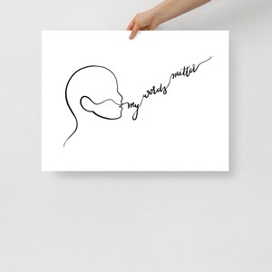 Speech Therapy Poster, Speech Language Pathologist, SLP Office Decor ...