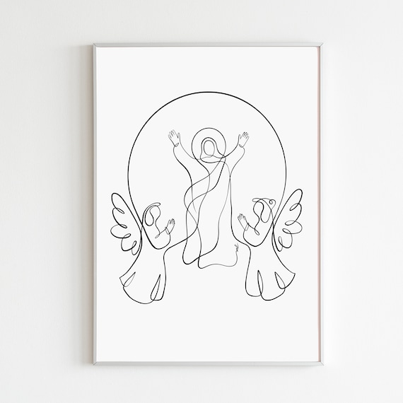 Jesus Resurrection Drawing