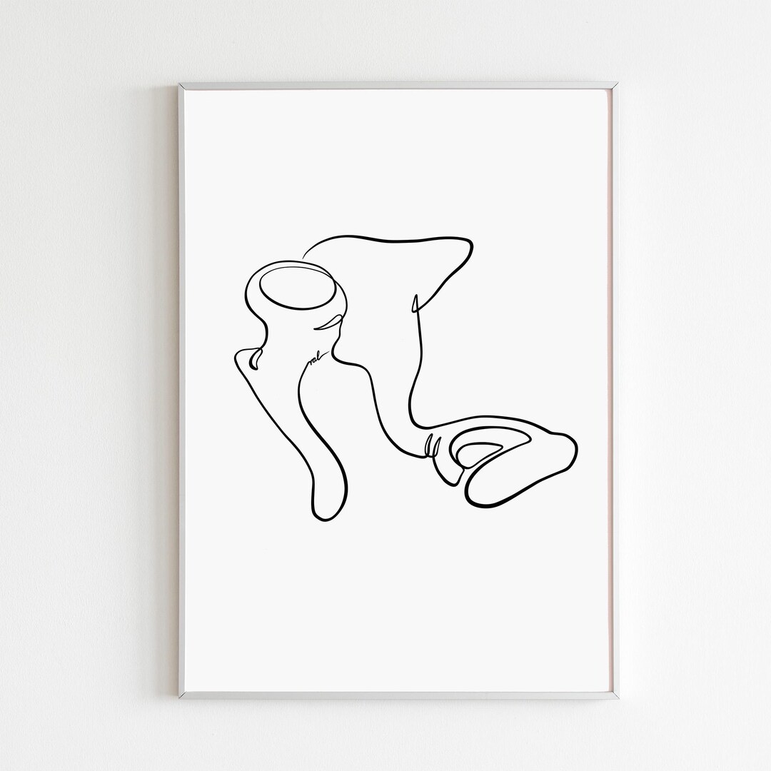 Ossicle Anatomy Art Print Ossicles Artwork Minimalist Audiology Poster ...