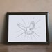 Holy Spirit Dove Art Print, the Holy Spirit Printable, Christian Line ...