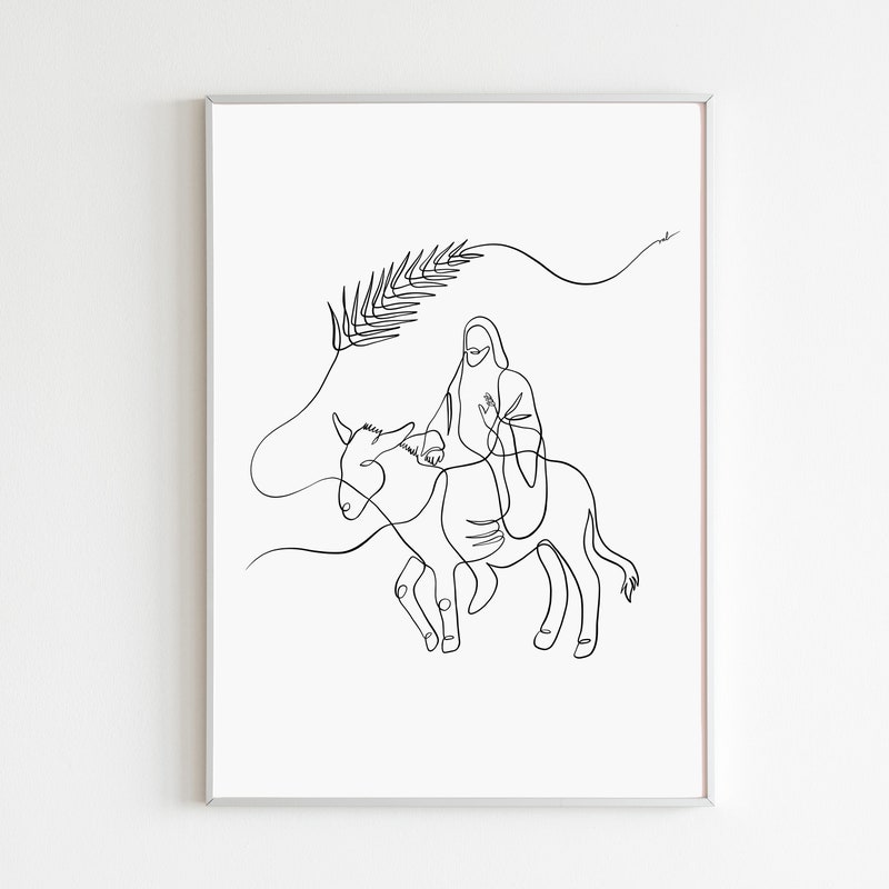 Christian Line Art - Etsy