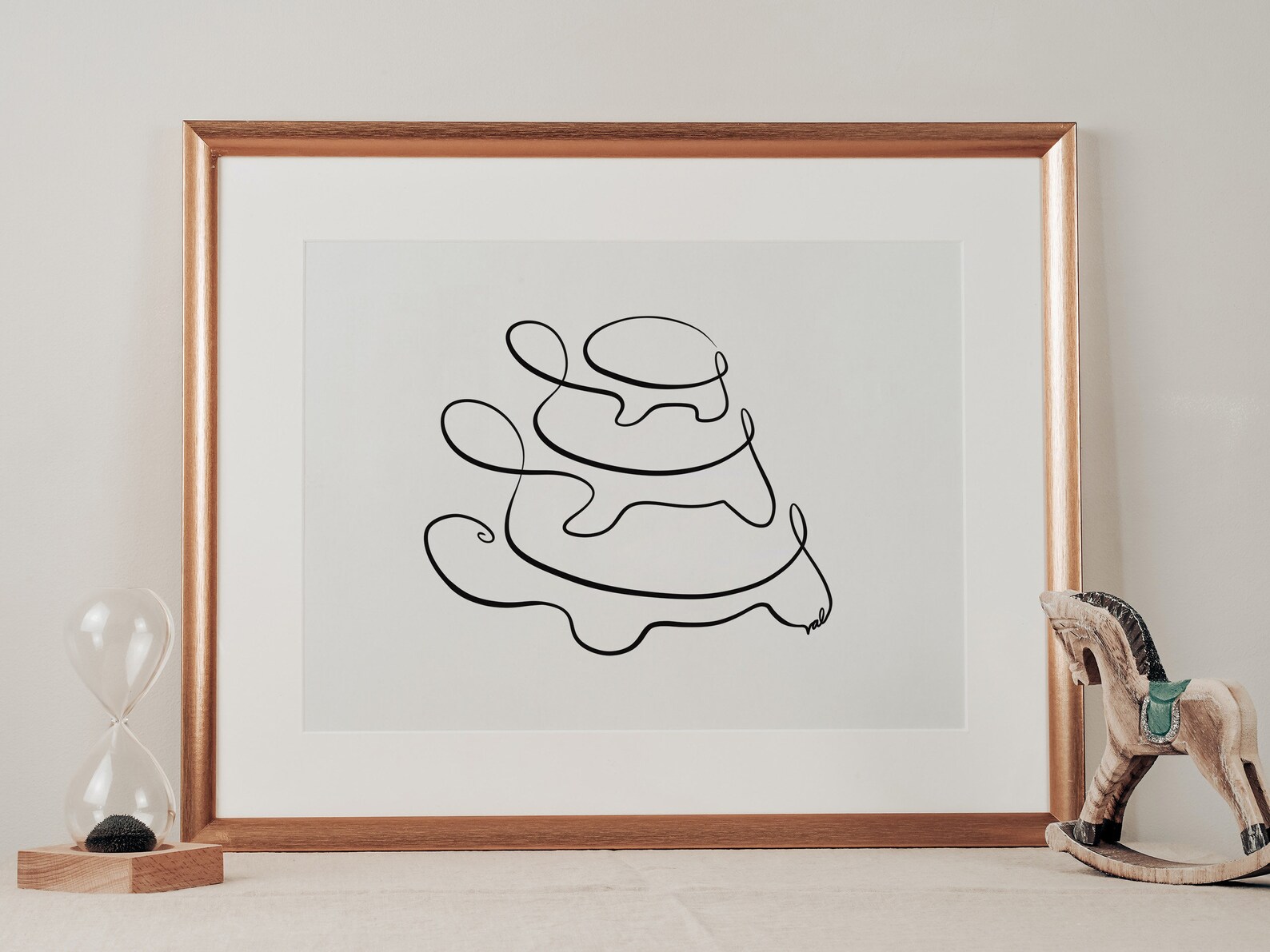 Turtles Art Print Minimalist Turtle Line Art Abstract Tortoise Line Art ...
