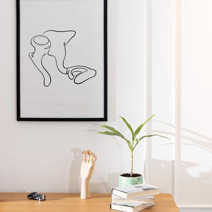 Ossicle Anatomy Art Print Ossicles Artwork Minimalist Audiology Poster ...