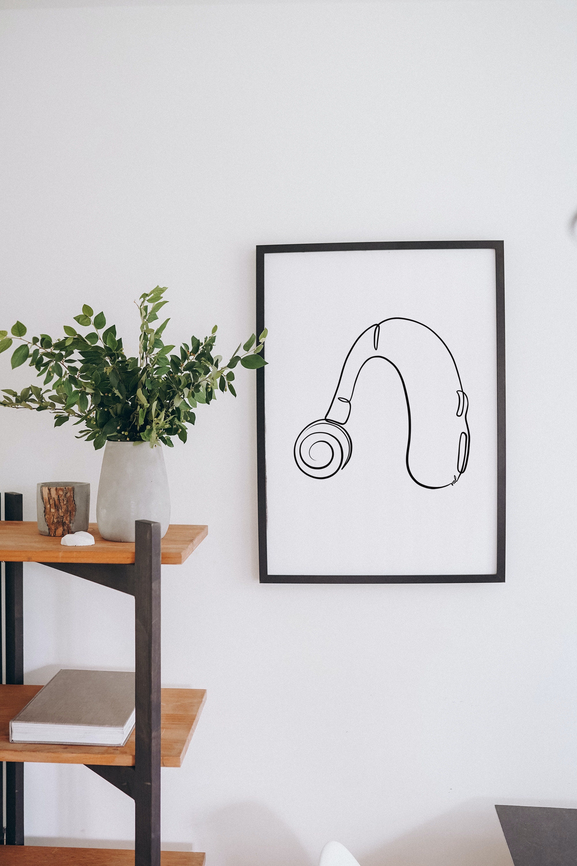 Hearing Aid Art Print, Audiology Wall Art Printable Wall Decor, Hearing ...