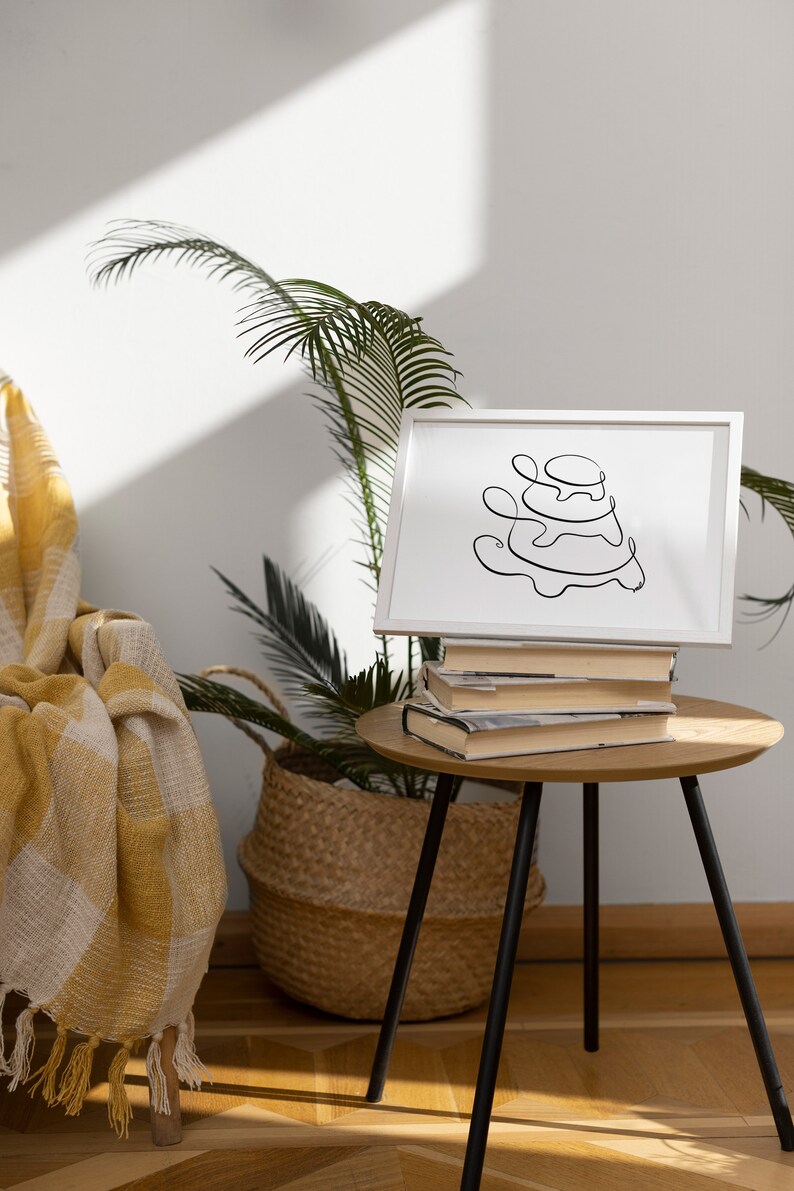 Turtles Art Print Minimalist Turtle Line Art Abstract Tortoise Line Art ...