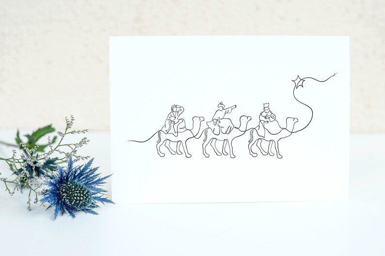 Magi Three Kings Art Print Three Wise Men Print,nativity Scene ...