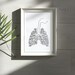 Lungs Art Print Respiratory System Pulmonologist Gift Lung - Etsy