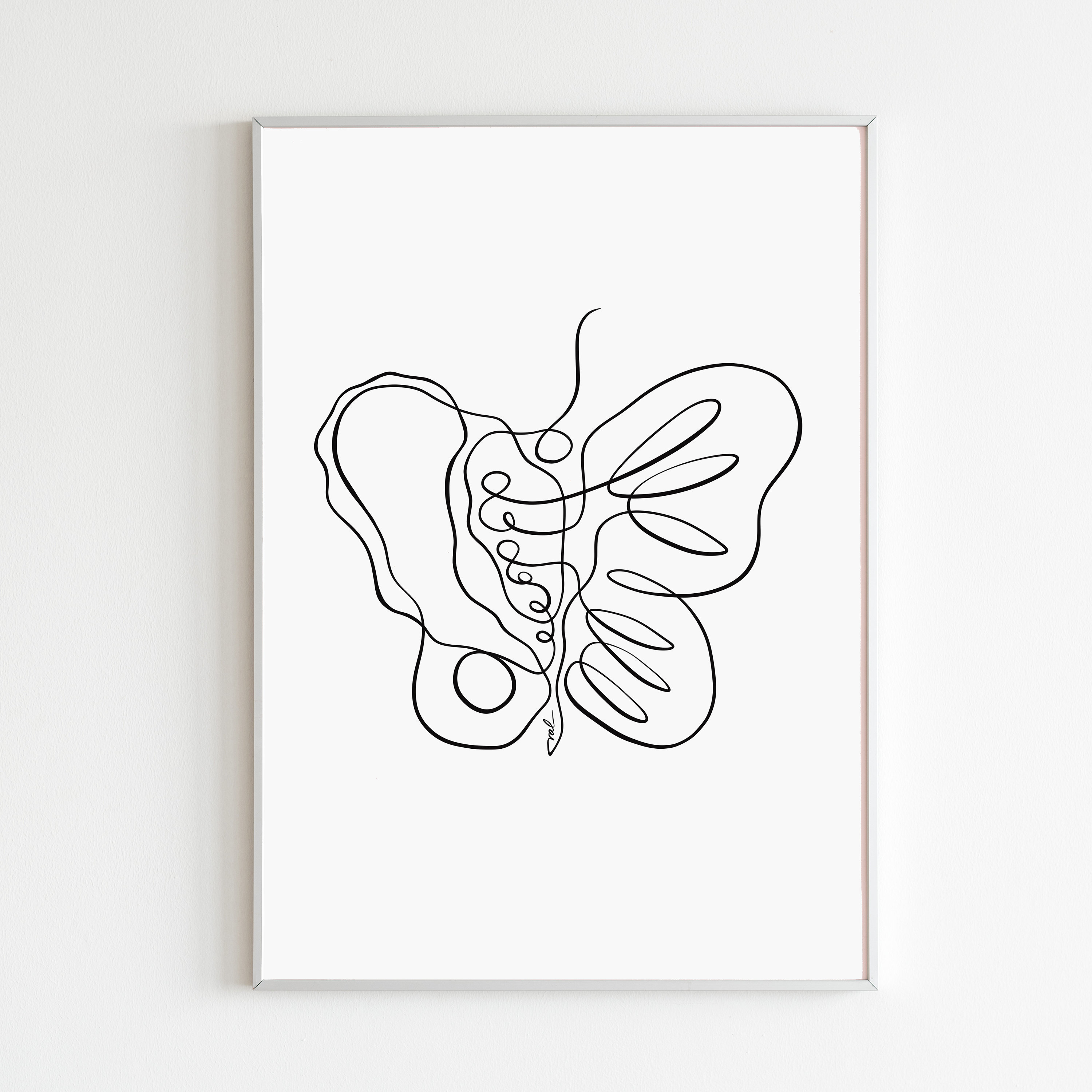 Pelvic Floor Art Pelvis Art Butterfly Human Anatomy Art - Etsy