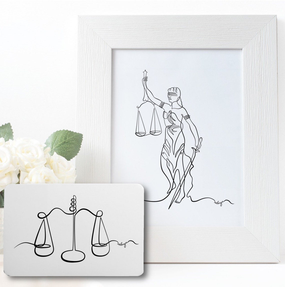 Law Art Print Set Lady Justice Print Law Prints Lawyer Wall - Etsy