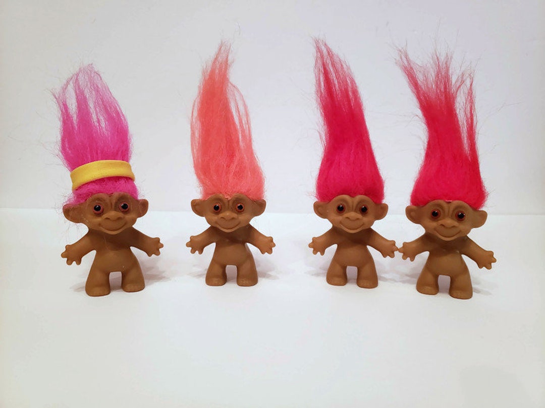 Muñecas Troll Vintage de 2.5 Troll Naranja Troll - Etsy España
