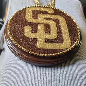 San Diego Padres Chain San Diego Turnover Necklace Padres Chain Padres ...