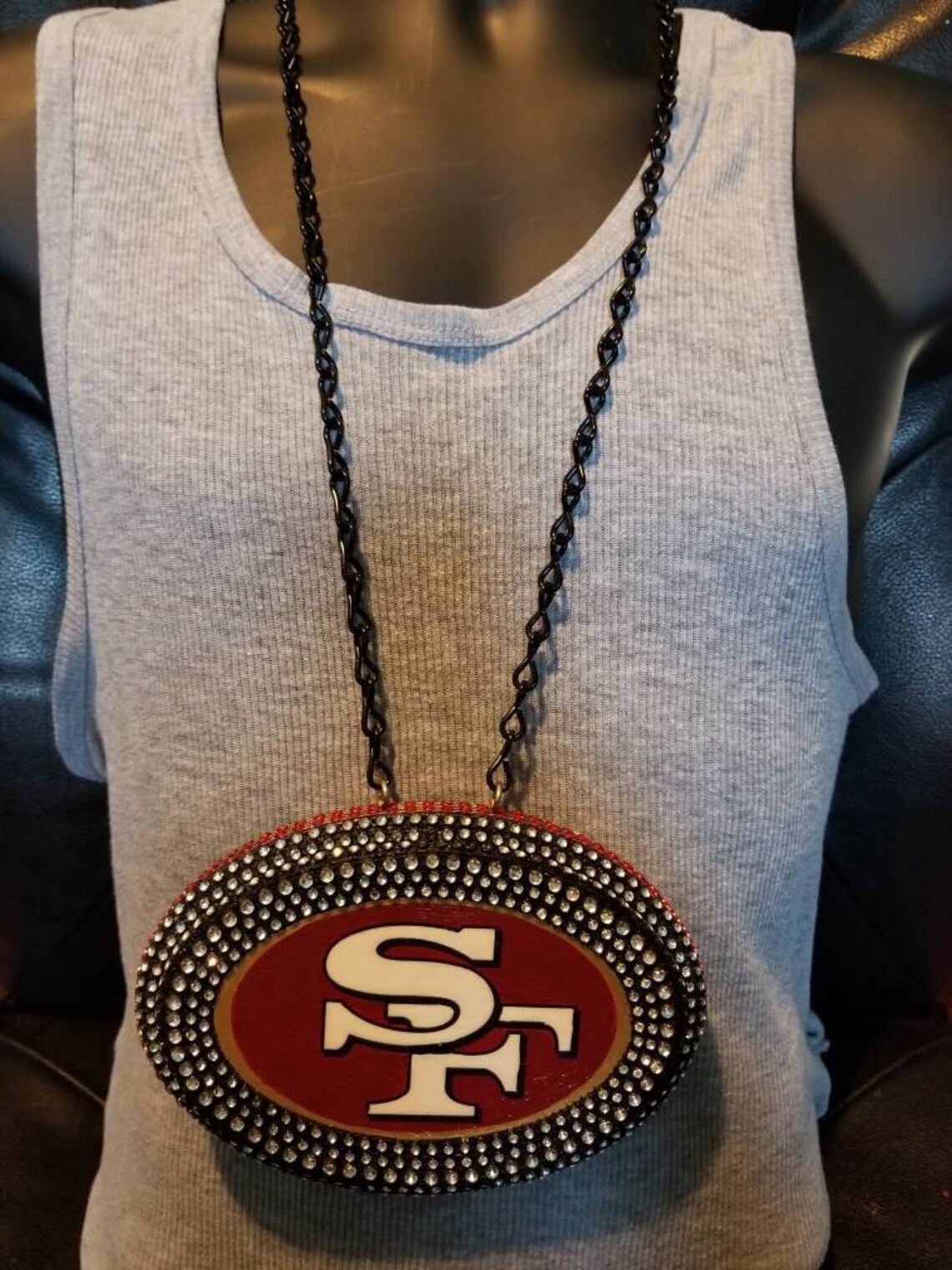 49ers chain San Francisco necklace unisex Niners Niners Player | Etsy