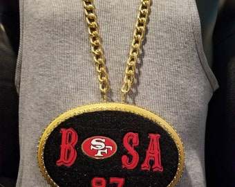 49ers Bling Chain - Etsy