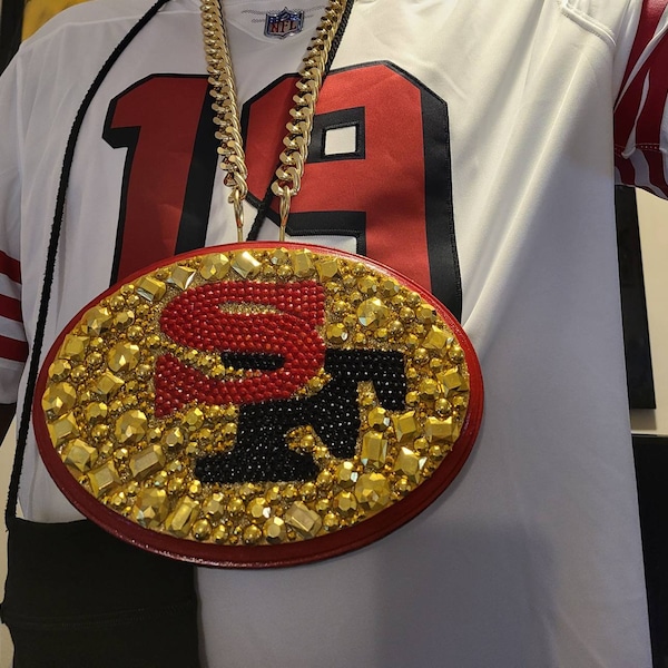 49ers Big Chain Necklace - Etsy