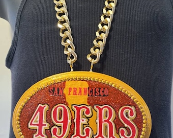 49ers Chain Necklace - Etsy