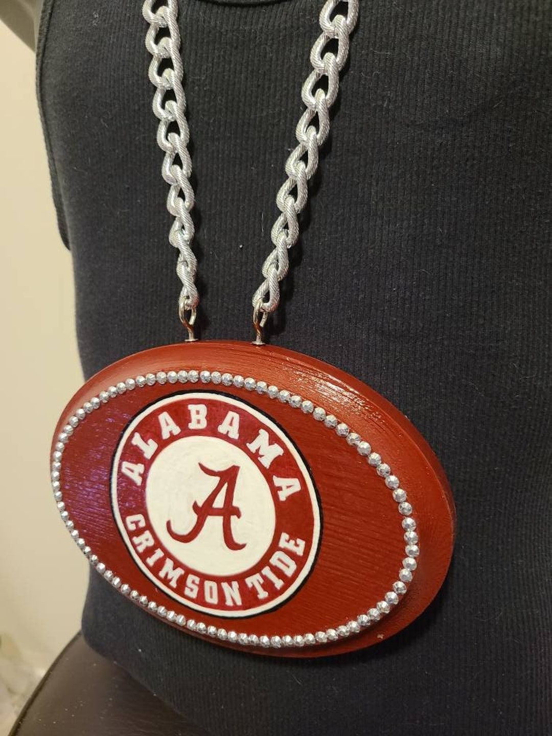 Alabama Crimson Tide Turnover Chain Alabama Necklace Chain Bama ...
