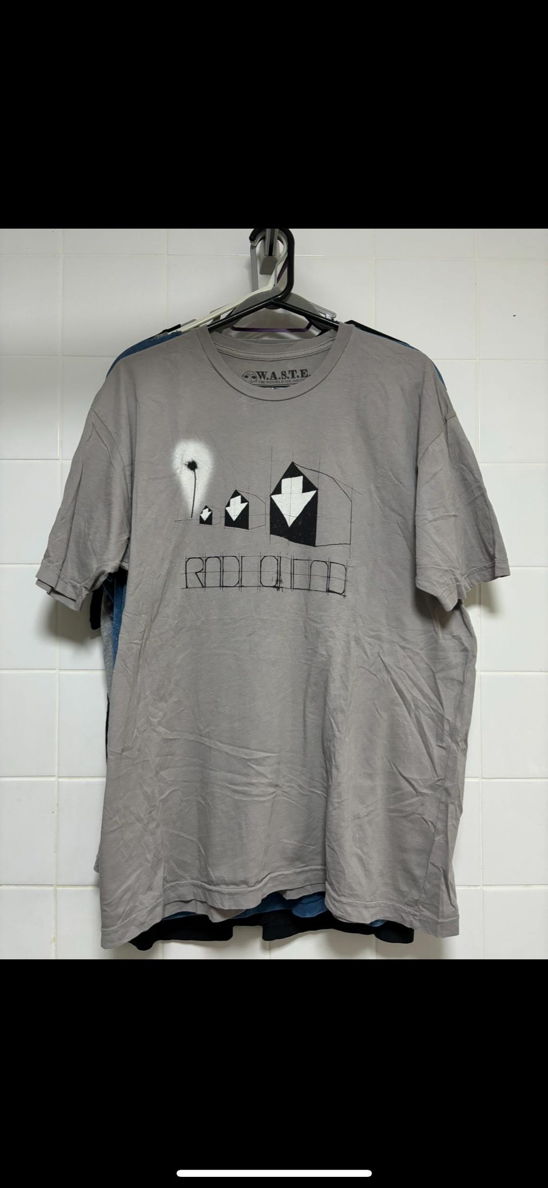2003 Radiohead Official Waste Merch Hail to the Thief Era T Shirt ...
