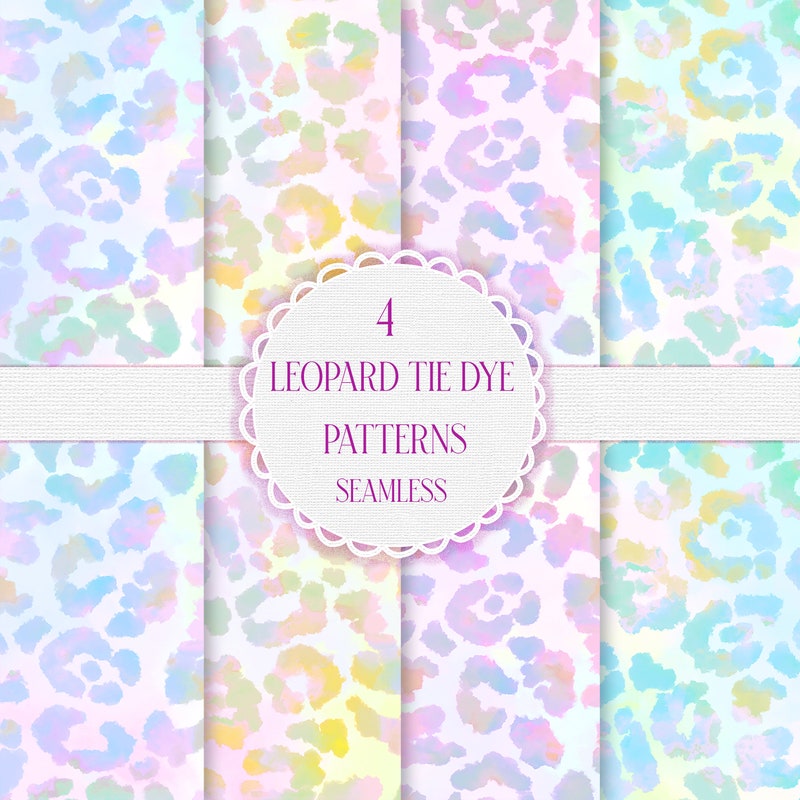 Pastel Leopard Print - Etsy