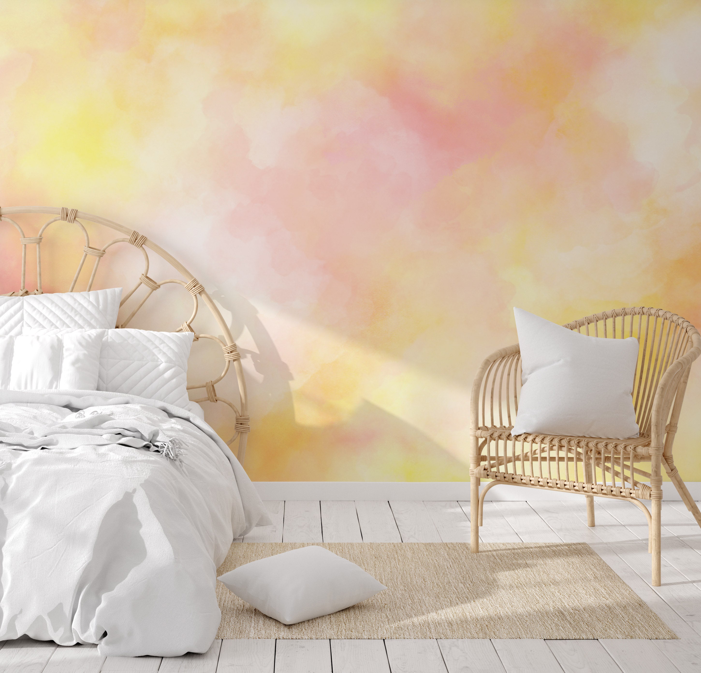SUMMER SKY BACKGROUND Seamless Digital Patterns, Seamless Clouds ...