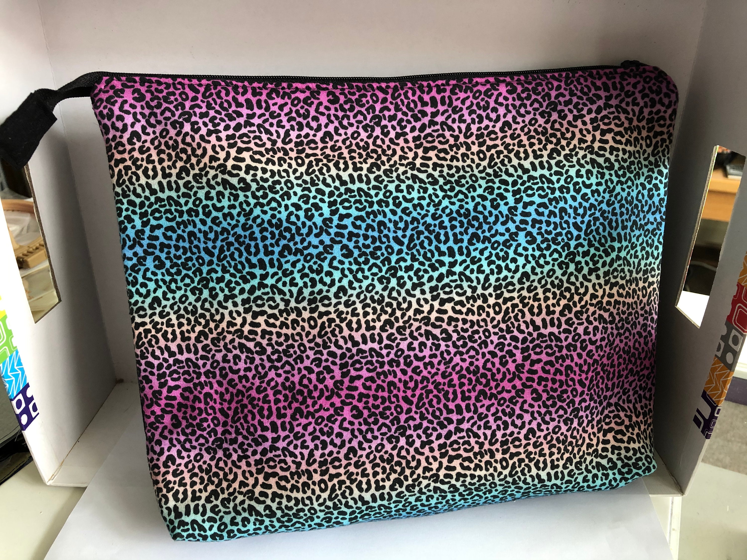 Leopard print secret pocket multi purpose bag - Etsy.de