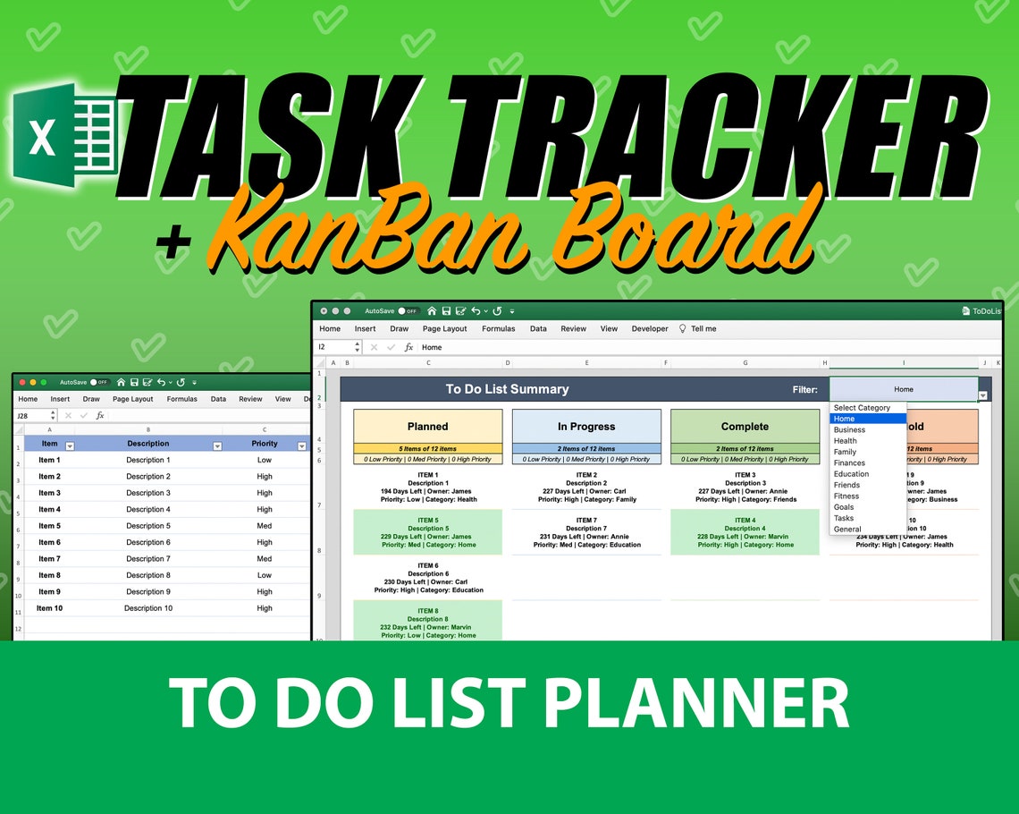 Task Tracker + Kanban Board. Manage Your to Do List With a Kanban Board ...