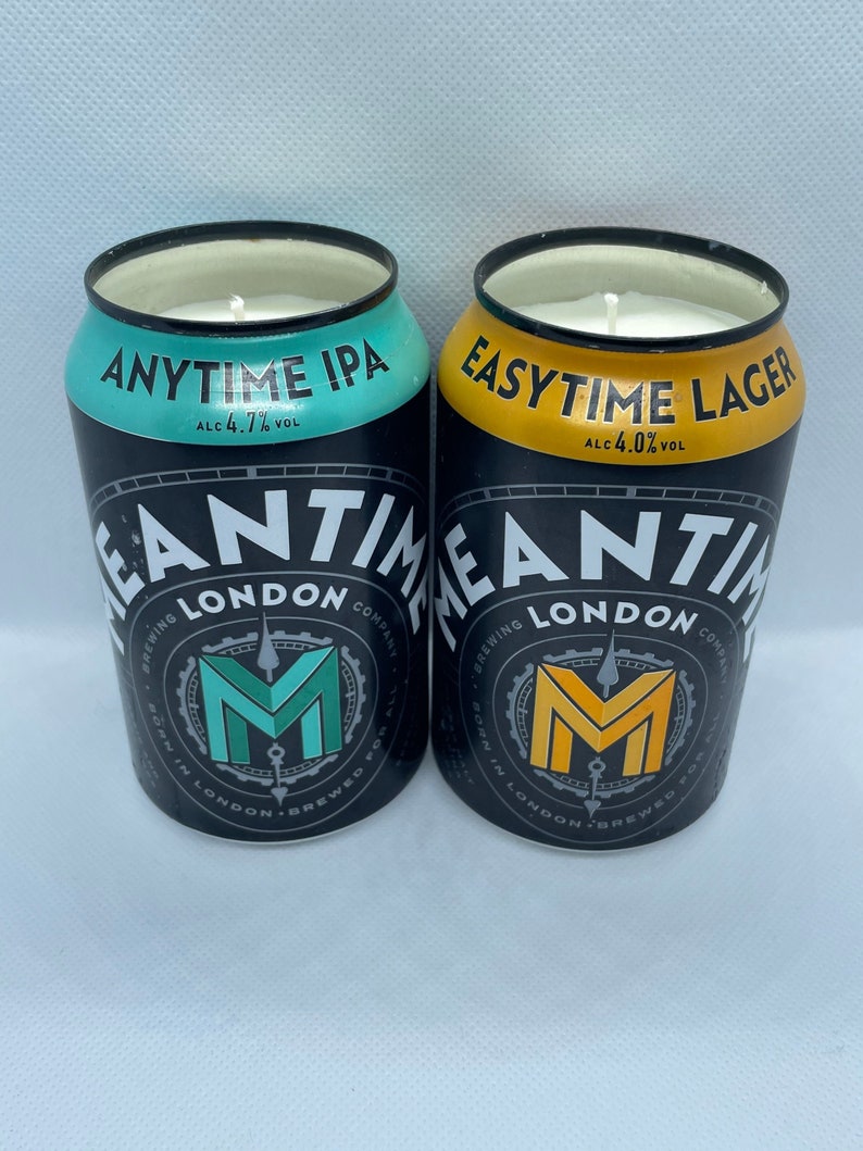 Craft Beer Candle Hand-poured Candle in a Stunning Beer Can - Etsy
