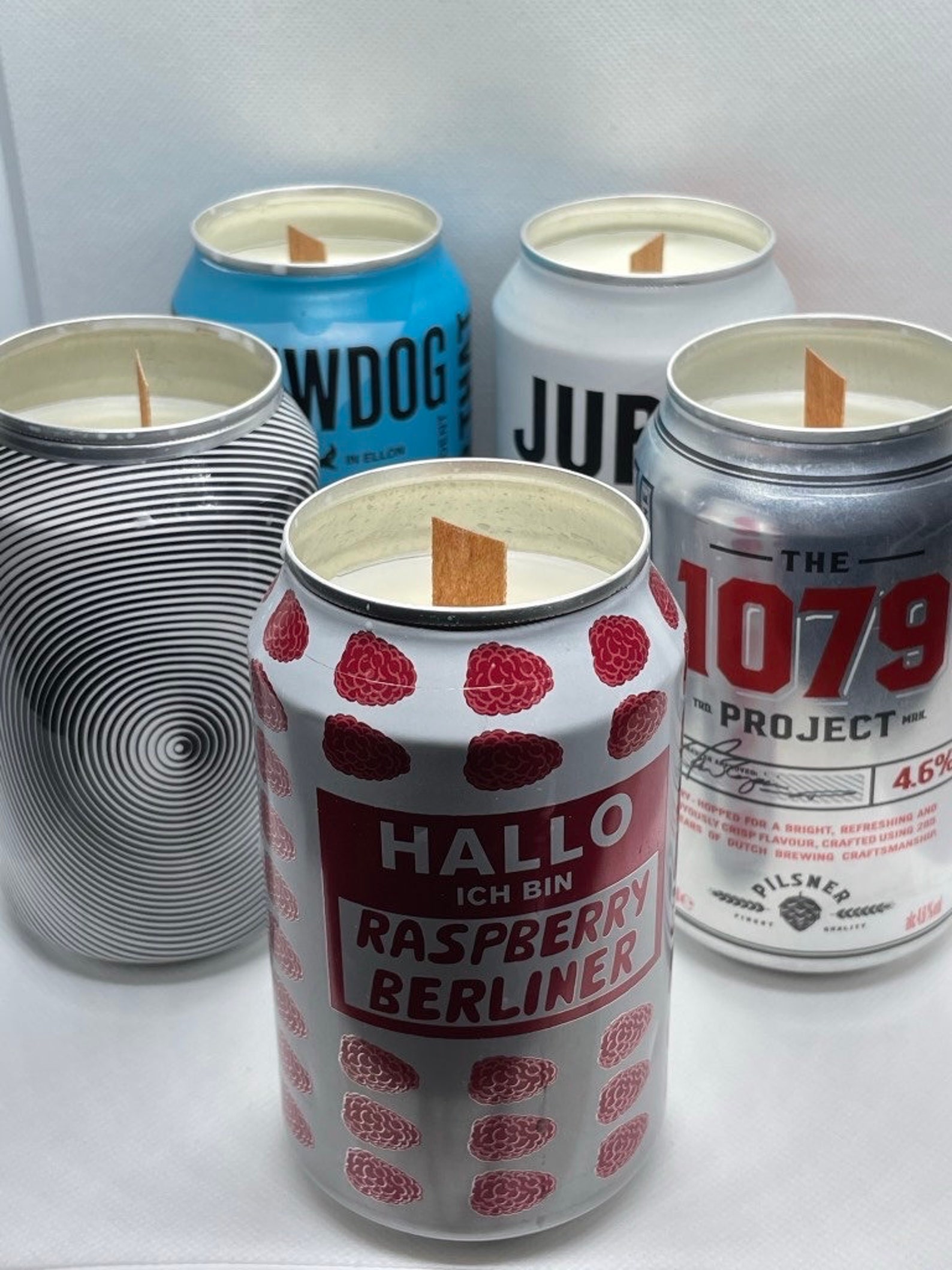 Craft Beer Candle Hand-poured Candle in a Stunning Beer Can - Etsy