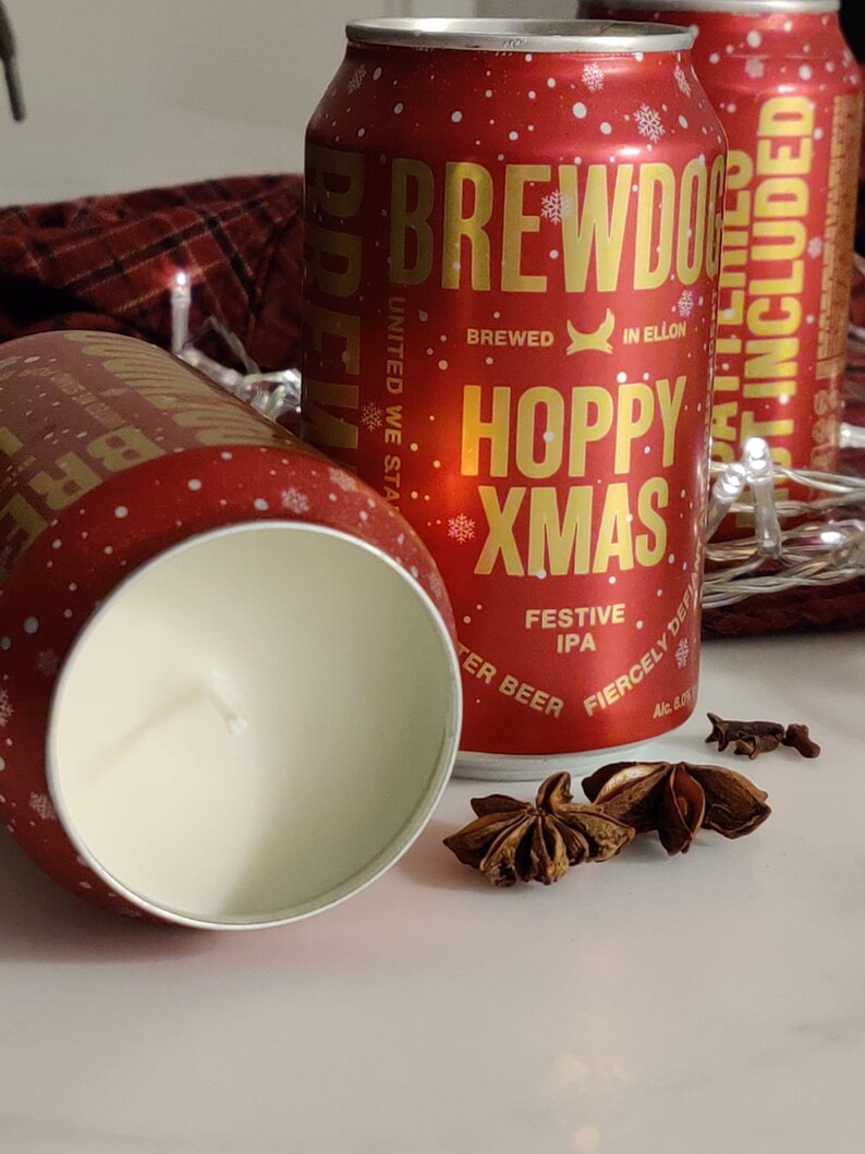 Craft Beer Candle Hand-poured candle in a stunning beer can | Etsy