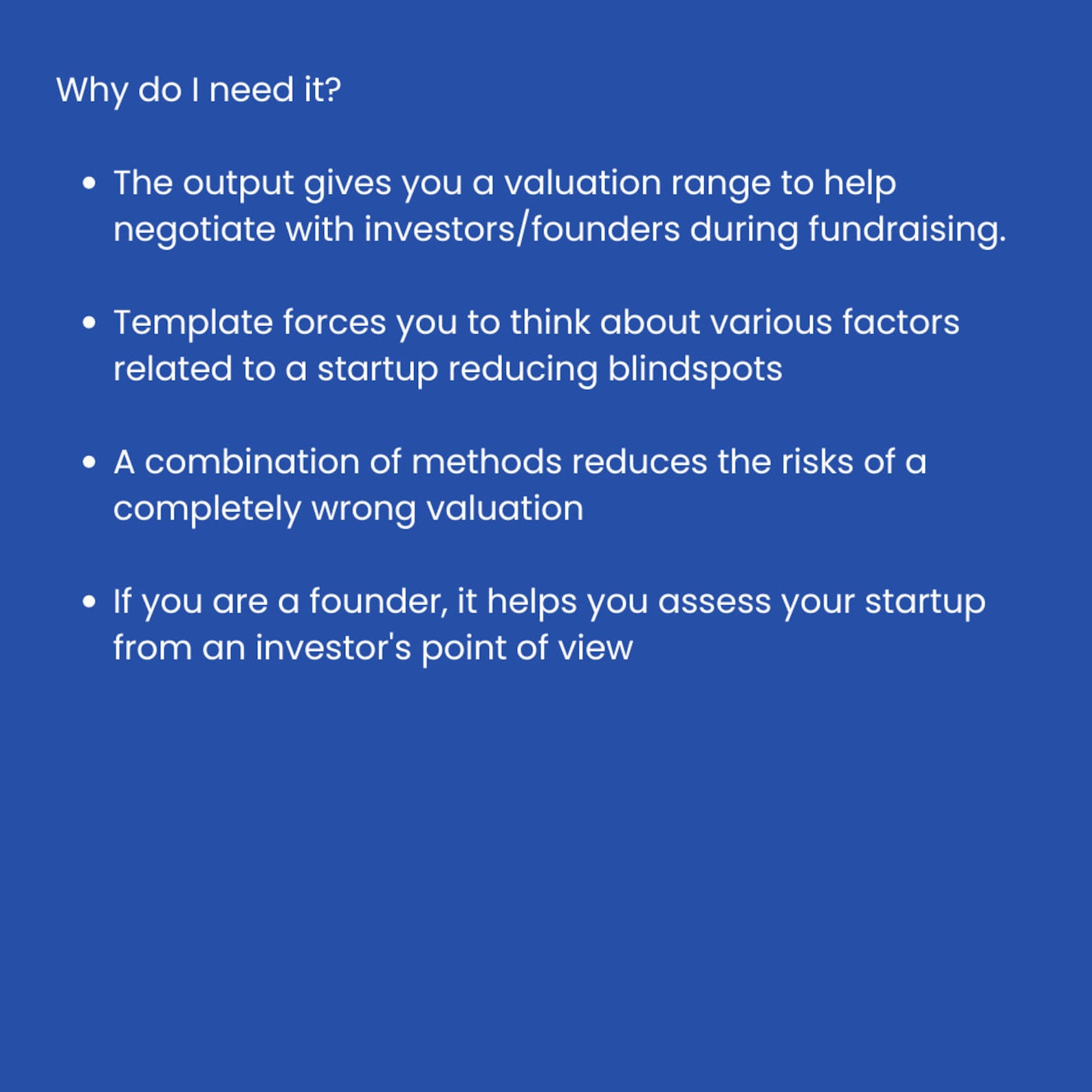 Early-stage Startup Valuation Template - Etsy