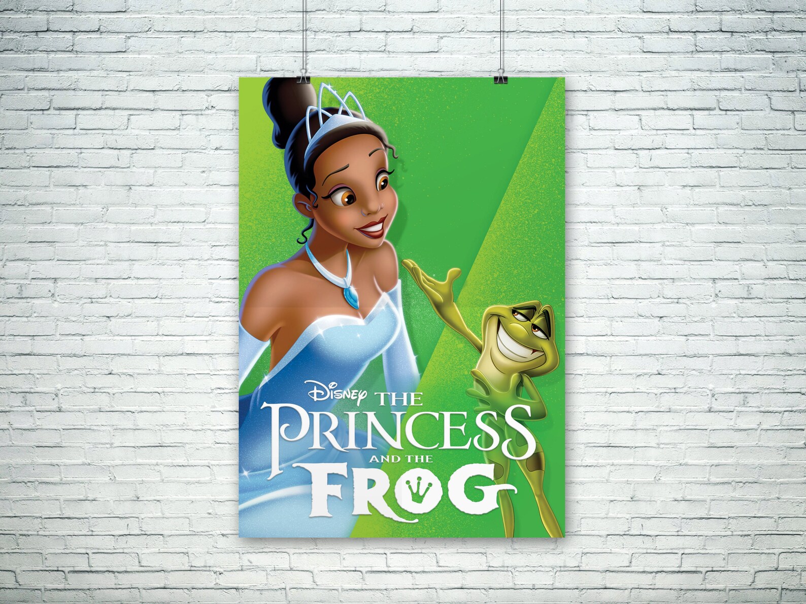 The Princess and The Frog Movie Poster Digital downloadable | Etsy