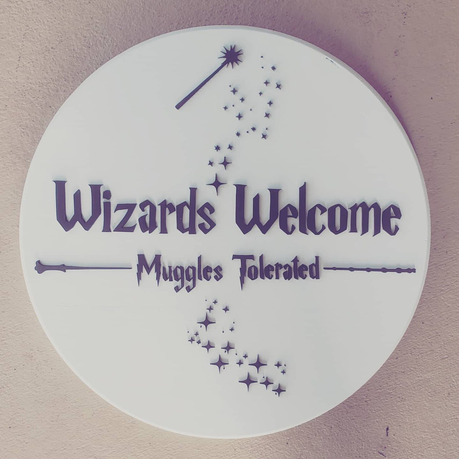 Wizards Welcome Sign - Etsy