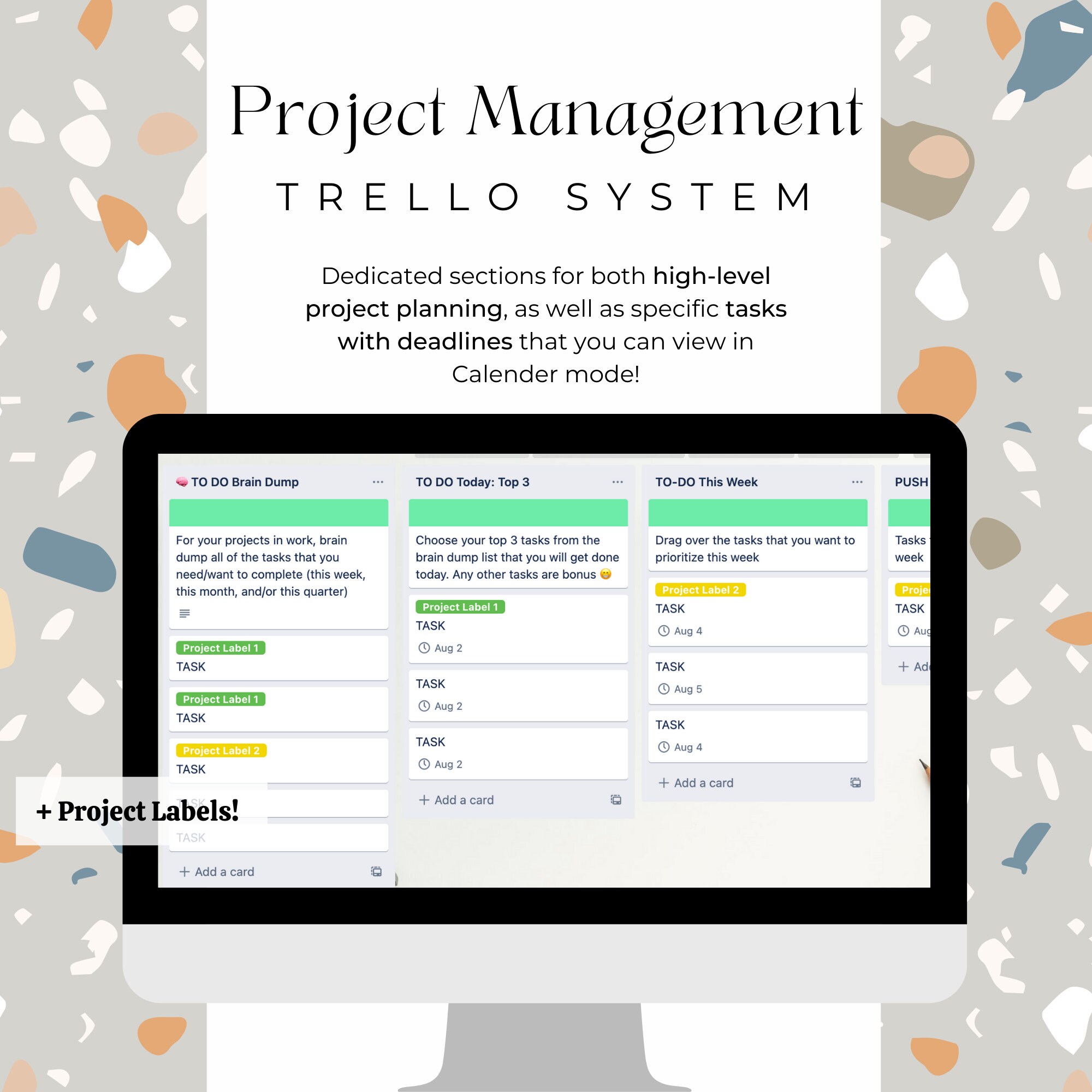 The Project Management TRELLO System: Workflow, Business Organization ...