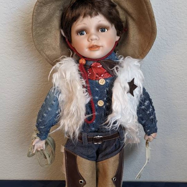 Cowboy Doll - Etsy